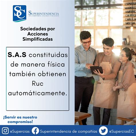 Supercias Ecuador On Twitter Ahora Las Sas Que Se Constituyen Bajo La