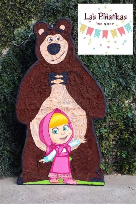 Piñata de masha y oso Piñatas Piñata de minnie Piñatas originales