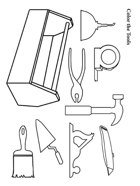 Printable Tools Printable Word Searches