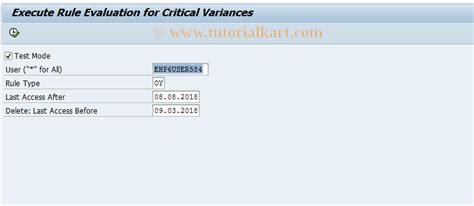 FCOM ALERT OYV SAP Tcode Order Monitor Rule Evaluation Transaction Code