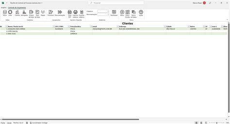 Planilha De Processos Judiciais Excel Guia Do Excel