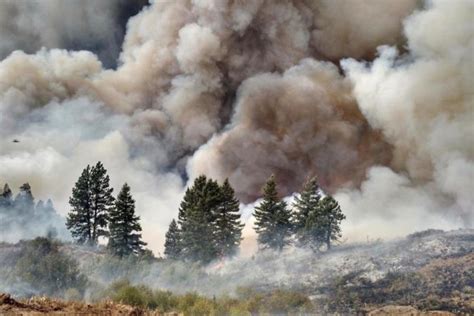 El humo de los incendios forestales se hace más tóxico en la atmósfera