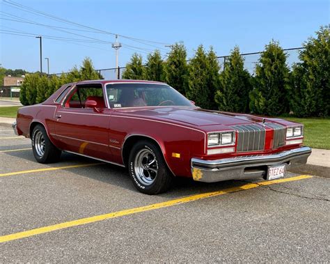 Firemist Red Metallic Beauty 1977 Oldsmobile Cutlass Barn Finds