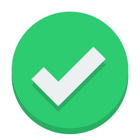 Green Tick PNG Transparent Images