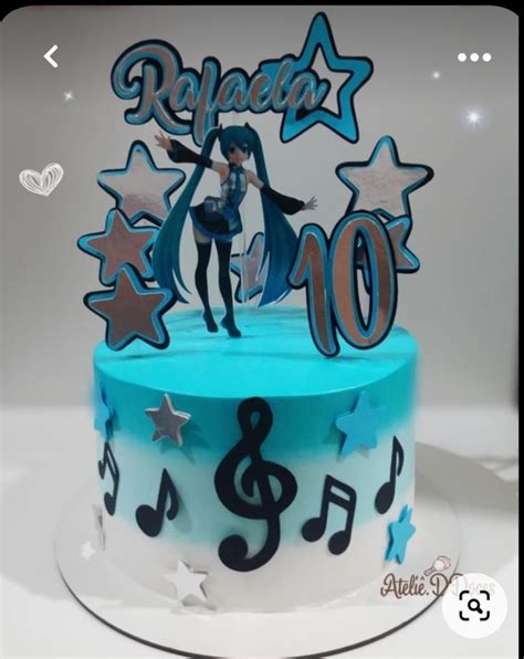 Hatsune Miku Birthday Party Event Birthday Parties Anime Cake Cute