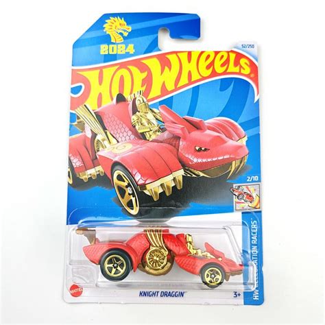 Машинка коллекционная Mattel Hot Wheels 2024 C4982 KNIGHT DRAGGIN