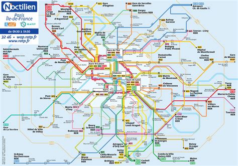 Plan Metro Paris 6