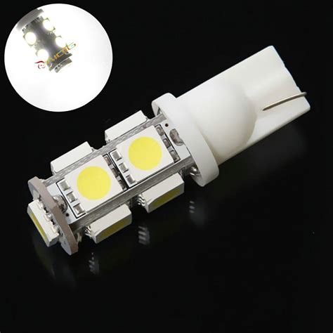 T10 9 SMD 5050 White Wedge 194 W5W LED Bulb Lamp 501 Dash Led Car Bulbs