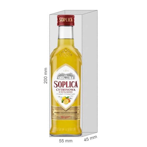 Citrónový likér s medem Soplica Cytrynowa z Nutą Miodu 200 ml