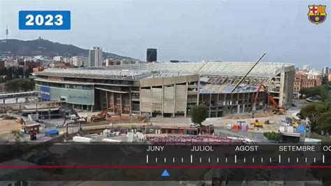 El nuevo Camp Nou tendría un aforo de 104 000 espectadores y unos