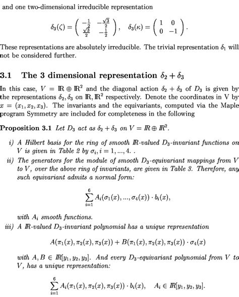 isotropy subgroups and xed point spaces when d 3 acts as 2 3 download table
