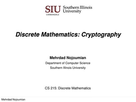 ppt discrete mathematics cryptography powerpoint presentation free download id 5248477