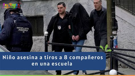 Alumno de 14 años asesina a tiros a 8 niños y un guardia en una escuela