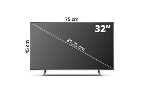 Cuál es la equivalencia entre pulgadas y centímetros en una televisión