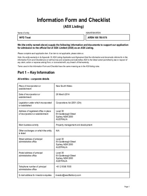 Fillable Online Information Form And Checklist Annexure 2 Oil Gas