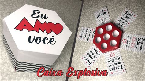 DIY CAIXA EXPLOSIVA DIA DOS NAMORADOS 2020 Arquivo Grátis YouTube