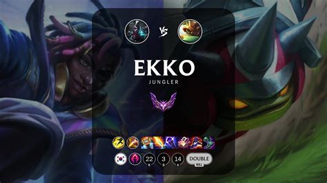 Ekko Jungle Vs Rammus KR Master Patch 14 2 YouTube
