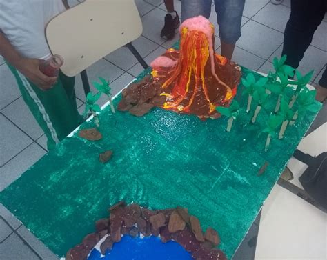 Vulcão Feira De Ciencias LIBRAIN