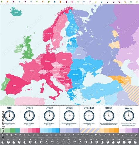Map Of European Time Zones World Map The Best Porn Website