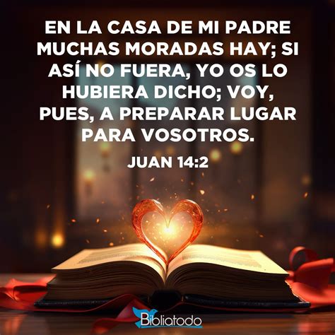 Juan 14 2 RV1909 Versículo del Día