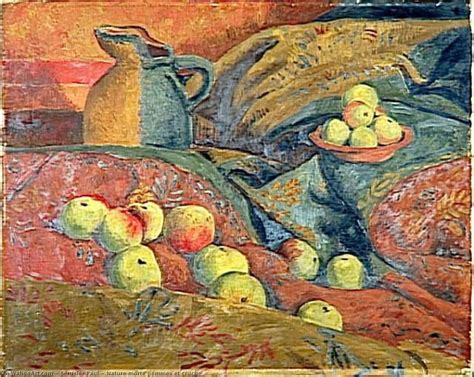 Reproductions D Art Nature Morte Pommes Et Cruche De Paul Serusier