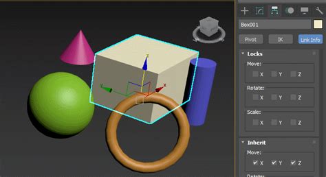 How To Lock Object Position In 3DS MAX Megarender Blog