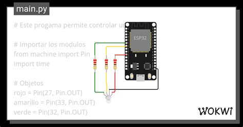 Simulaci N Sem Foro Wokwi Esp Stm Arduino Simulator