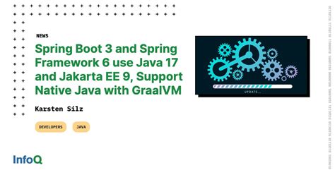 spring boot 3 and spring framework 6 use java 17 and jakarta ee 9 support native java with