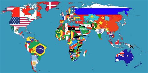 10 maiores países do mundo em extensão territorial Lista 10