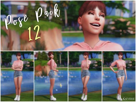 Pose Pack Poses Total The Sims Pose In Game Katverse