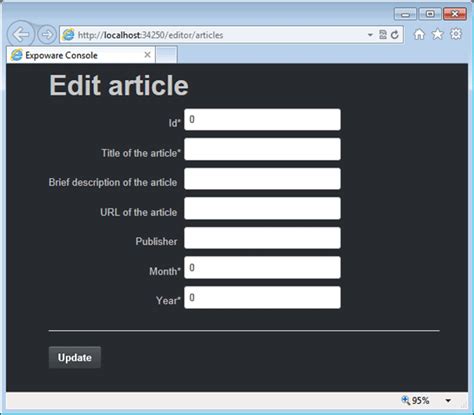 asp mvc annotated for input simple talk