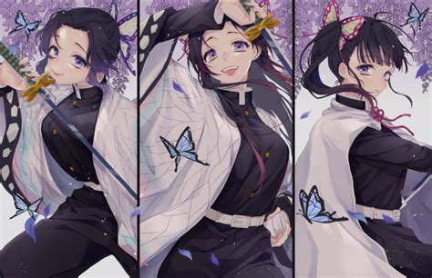 Demon Slayer Kimetsu No Yaiba 4K Shinobu Kochou Kanao Tsuyuri HD
