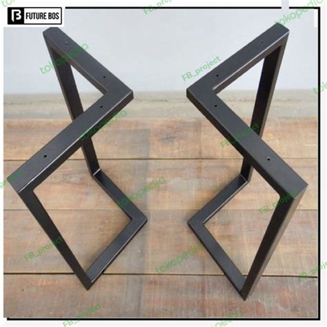 Jual Kaki Meja Besi Hollow Putih 60x40 Kab Jepara Forbe ID