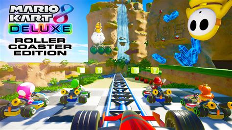 Ride Pov On The New Mario Kart Roller Coaster Edition A Track