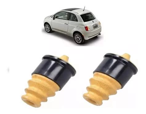 Par Batente Amortecedor Traseiro Fiat 500 2011 2013 Original