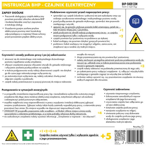 Instrukcja BHP mycia i dezynfekcji rąk BHP SHOP