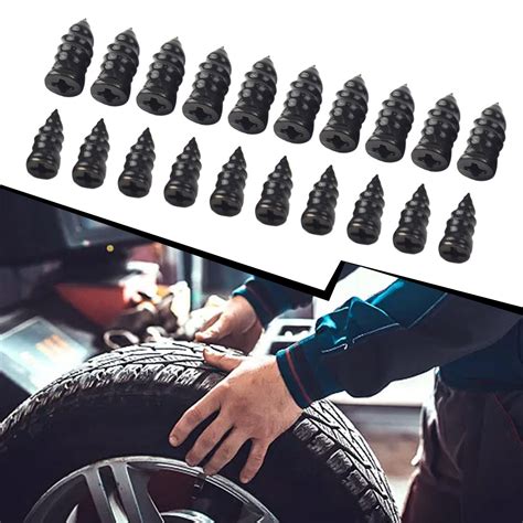 Voiture Aspirateur Pneu R Paration Ongle Set Tubeless Pcs Accessoires