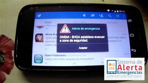 Así funciona el Sistema de Alertas de Emergencias en Chile FayerWayer