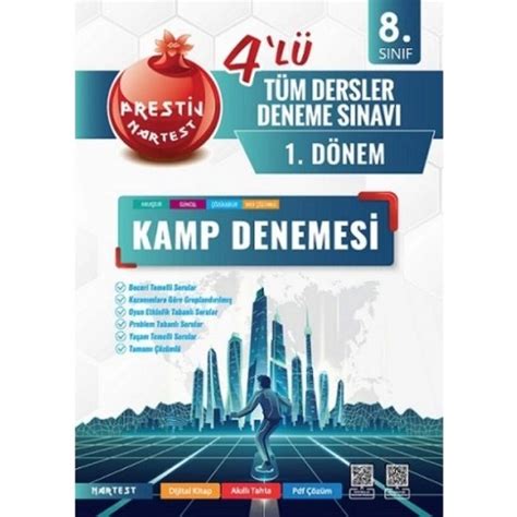 Nartest Yayınevi 1 Dönem 2023 LGS 8 Sınıf Tüm Dersler Kitabı