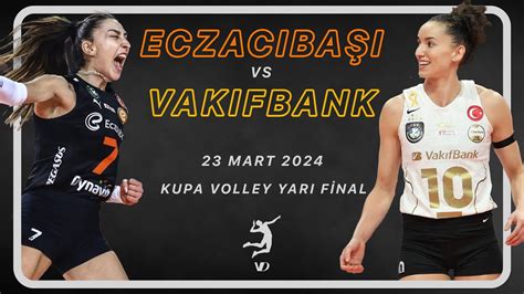 Eczacıbaşı Dynavit vs Vakıfbank 2024 KupaVoley Yarı Finali Geniş Özet