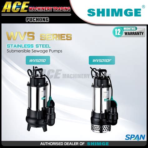Shimge Wvs Series Wvs Wvsd F Stainless Steel Submersible