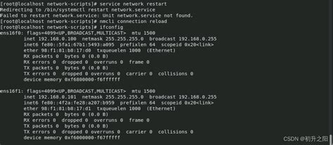 linux中设置网卡静态ip地址方法 linux配置网卡ip 初升之阳的博客 csdn博客