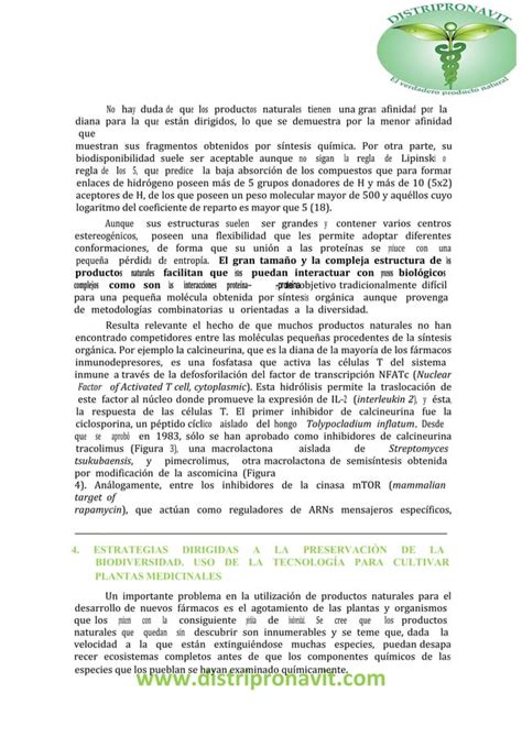 Los Productos Naturales En La Busquedad De Nuevos Farmacos PDF