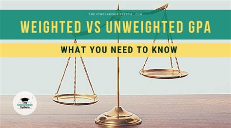 Weighted Vs Unweighted GPA What You Need To Know The Scholarship