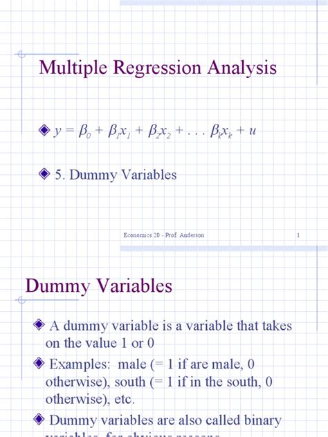 multiple regression analysis y x x x u pdf dummy variable statistics