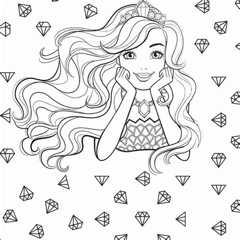 20 Desenhos Da Barbie Para Colorir Recortar E Imprimir Artesanato