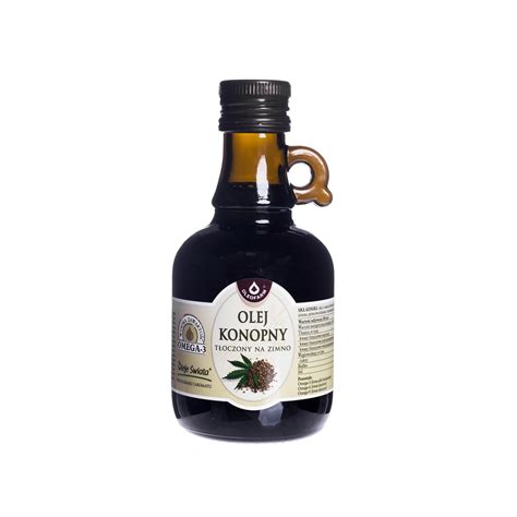 Olej konopny tłoczony na zimno 250 ml Dr Max Drogeria