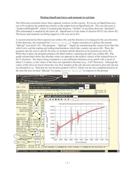 plotting openfoam forces and moments in real time jim …jimhawley ca downloads plotting