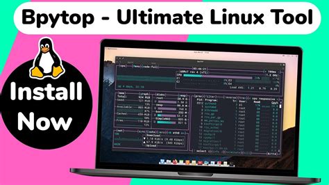 Install BPYTOP The Must Have Powerful System Monitor Linux Command