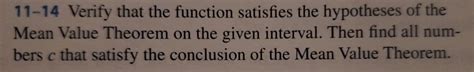 solved 11 14 verify that the function satisfies the